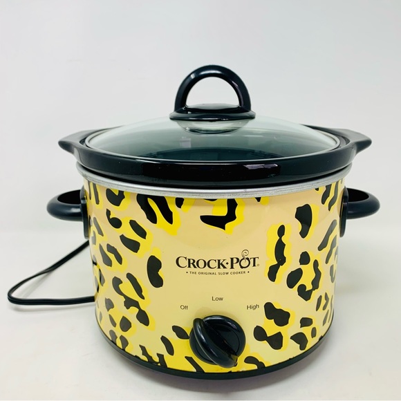 Crock Pot | Kitchen | Limited Edition Cheetah Print Crock Pot | Poshmark